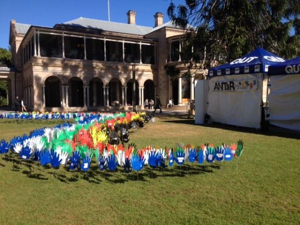Sea of Hands - ANTaR QLD